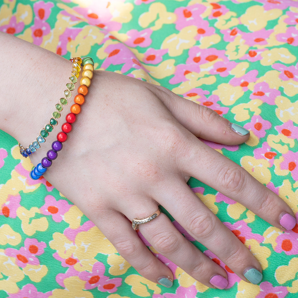 Disco Beads- Funky, Reflective, Glowing Jewellery