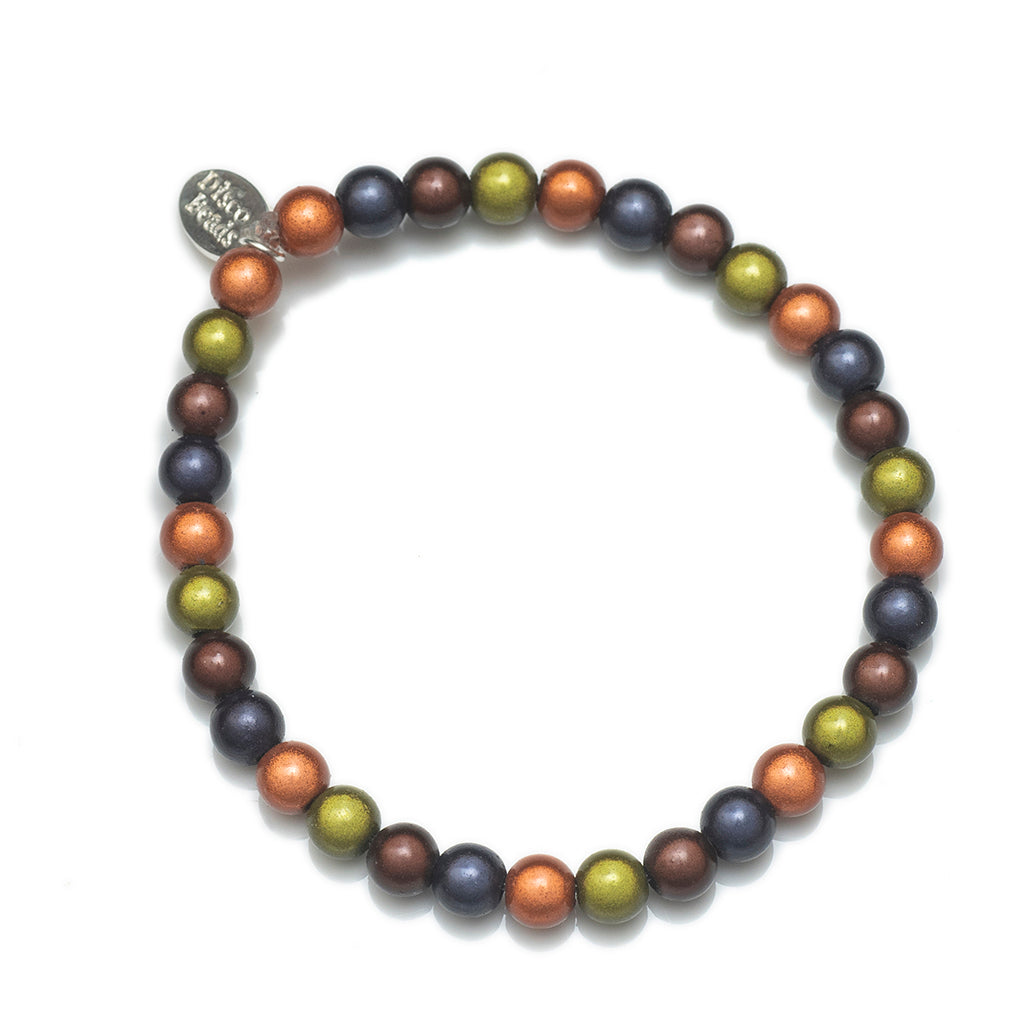 Beaded Bracelets: Funky Bead Bracelets - Disco Beads