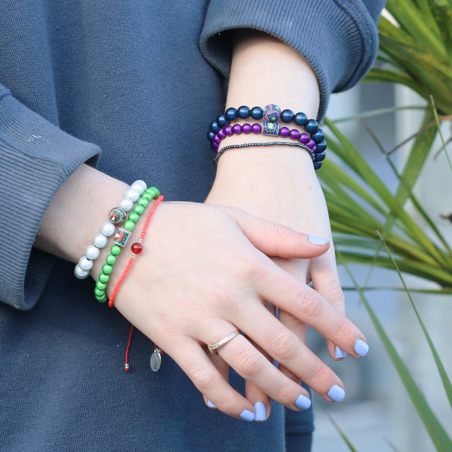 Disco Beads- Funky, Reflective, Glowing Jewellery